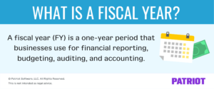 What Is a Fiscal Year in Business? | Definition, Examples, & More