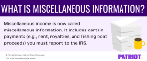 What Is Miscellaneous Information? | Business Overview