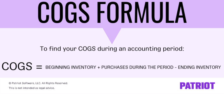 How to Get Cost of Goods Sold | COGS Formula & Calculation