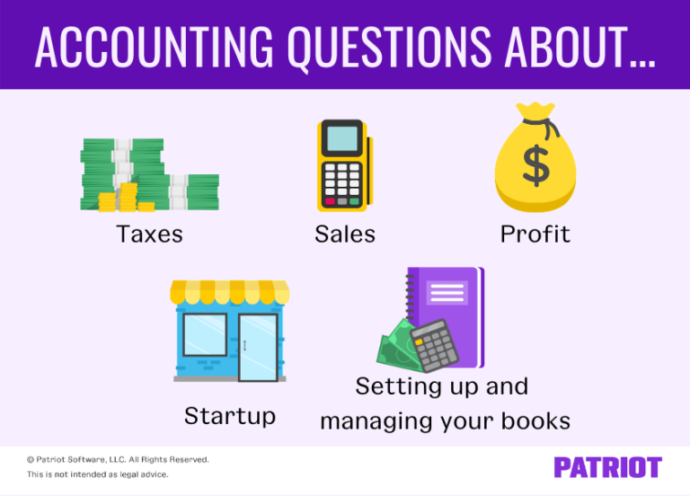 Accounting Questions | Common Questions and Answers