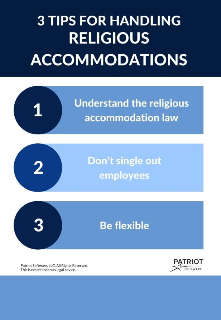 Handling Religious Accommodation | Rules to Follow, Tips, & More
