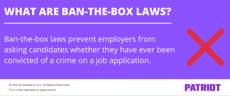 States With Ban-the-Box Laws | Law Details by State and Chart