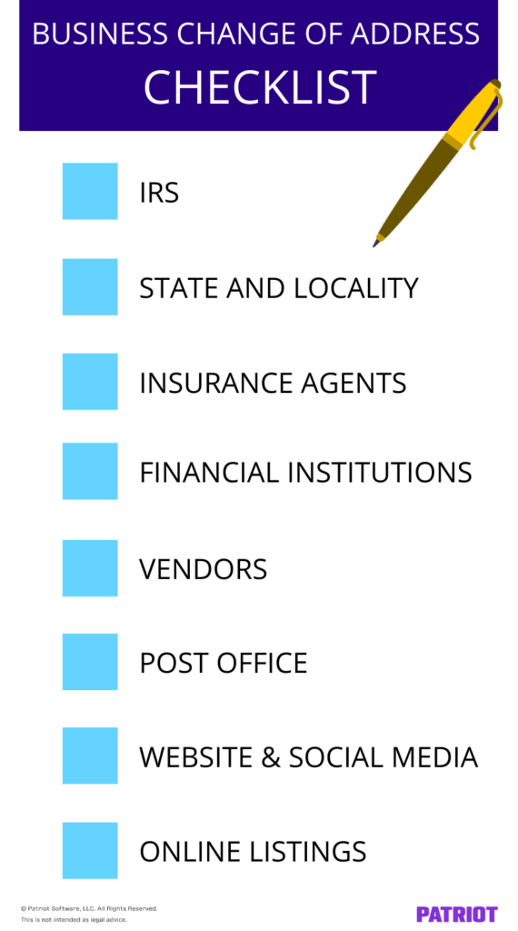 How to Change Your Business Address | Form 8822-B & More