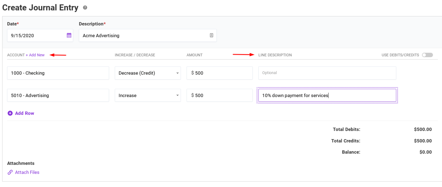 Time-saving Journal Entry Improvements - Patriot Software