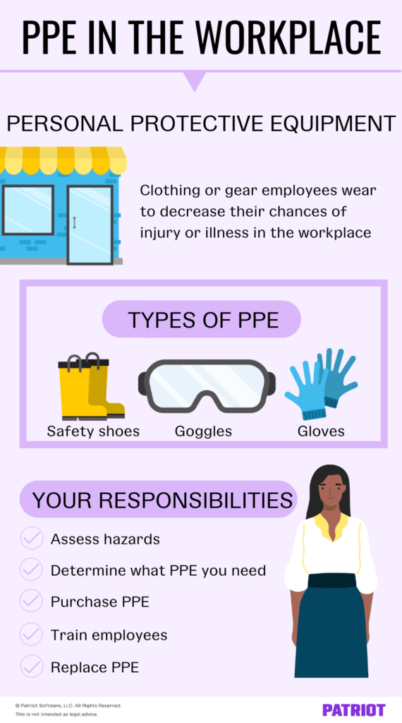 PPE in the Workplace | Personal Protective Equipment