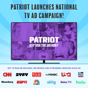 Patriot Expands Advertising to National TV and Streaming Platforms