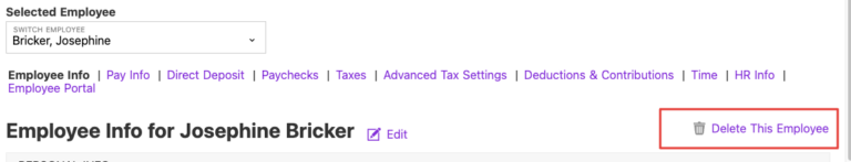 How Do I Inactivate or Delete an Employee? | Patriot Software
